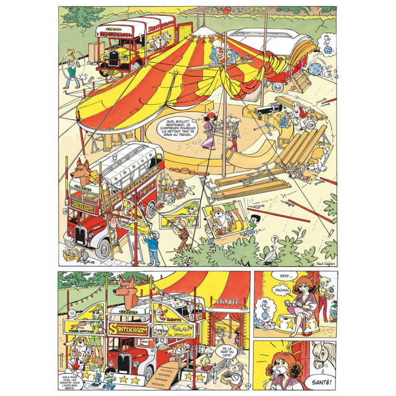 Franka 5 - Drôle de cirque - Henk Kuijpers - BD Must